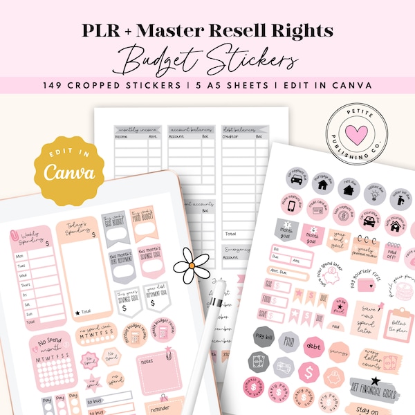 Finance Stickers - Etsy