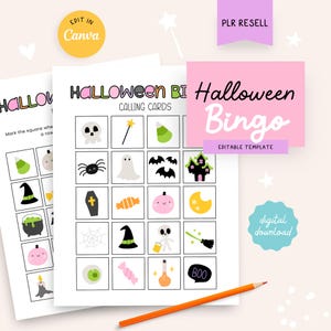 Autumn Book Bingo Template - Etsy UK