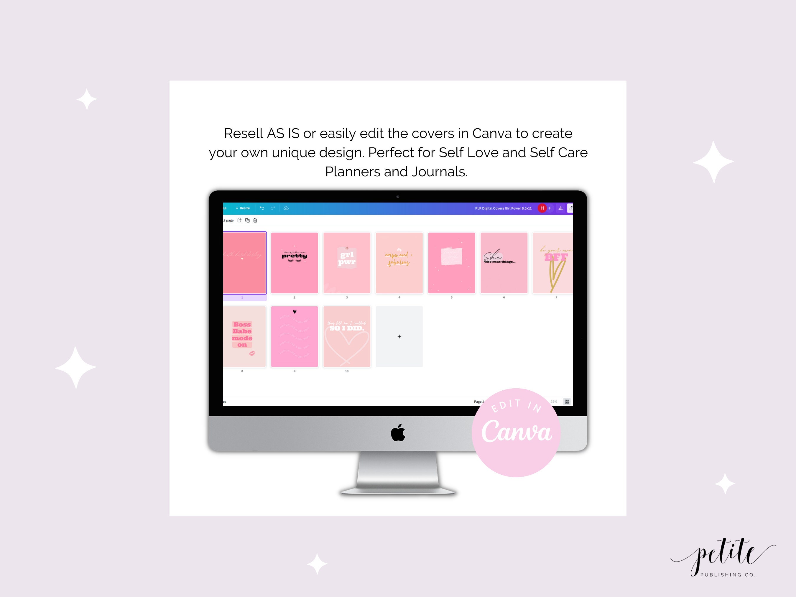PLR Digital Cover Templates, Canva, Commercial Resell Rights License ...