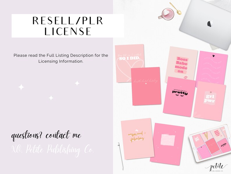 PLR Digital Cover Templates, Canva, Commercial Resell Rights License ...