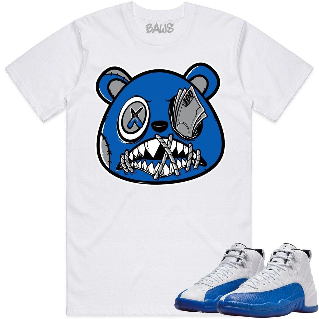 Blueberry 12s Shirt to Match - Jordan 12 Sneaker Tees - Money Talks ...