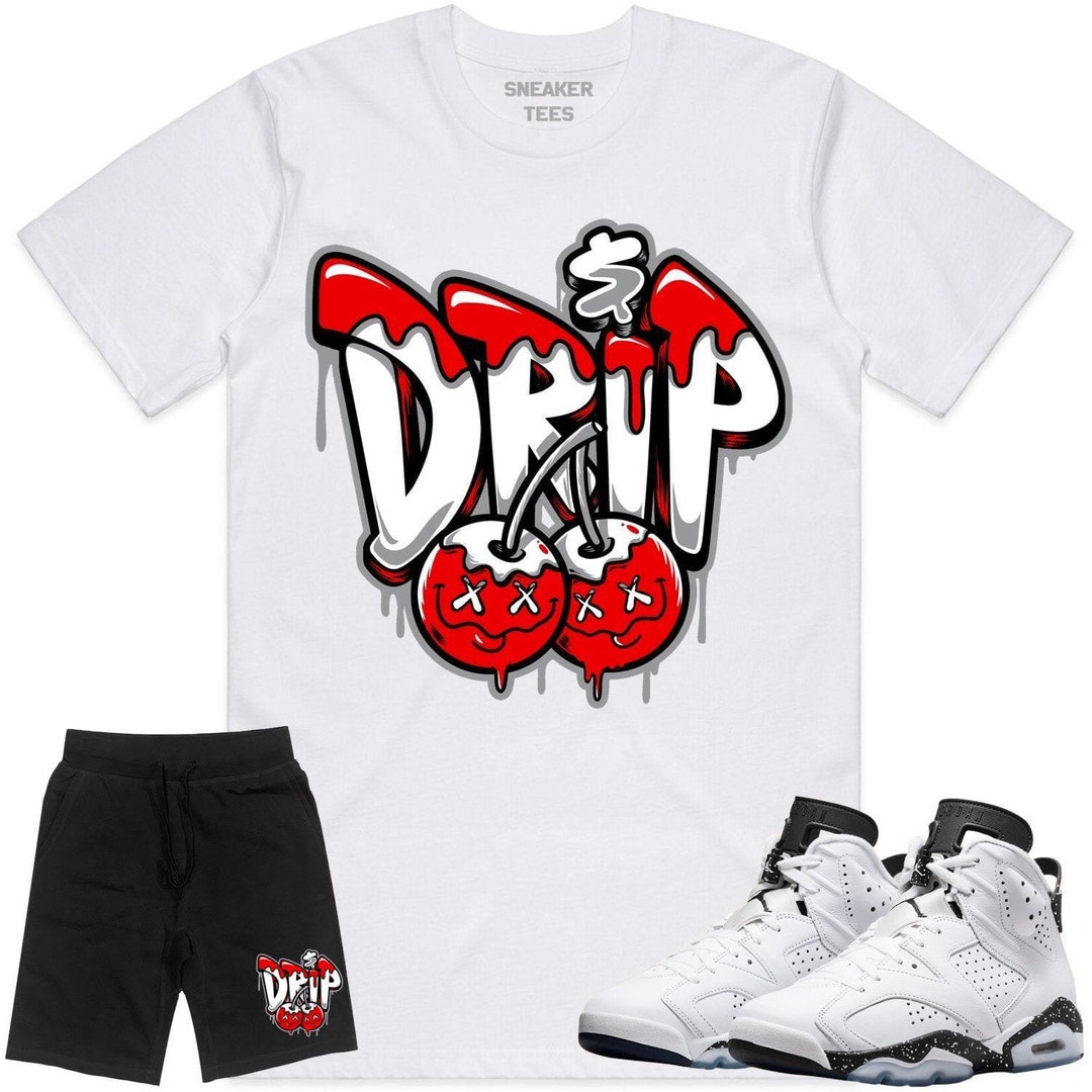 Jordan 6 Reverse Oreo 6s Sneaker Outfit RED MONEY DRIP - Etsy