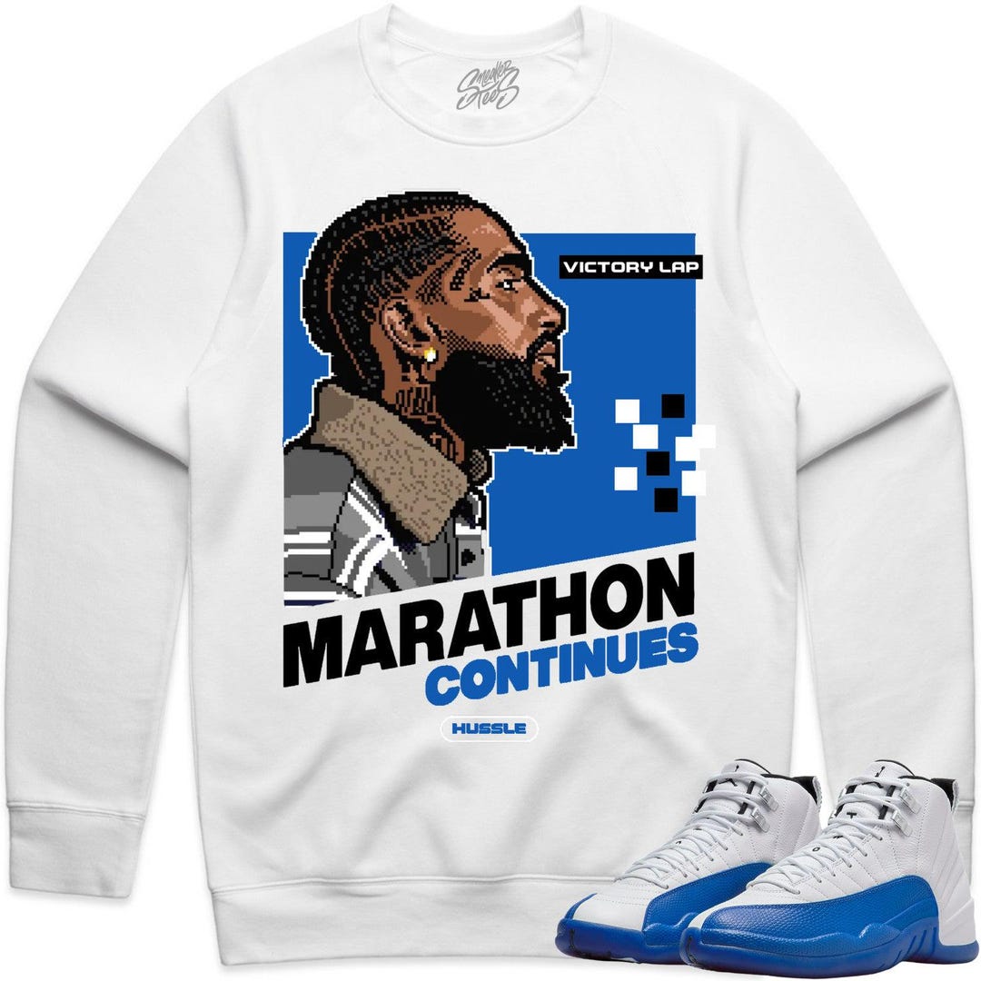 Blueberry 12s Sweater to Match Jordan 12 Sneaker Tees Never Miss - Etsy