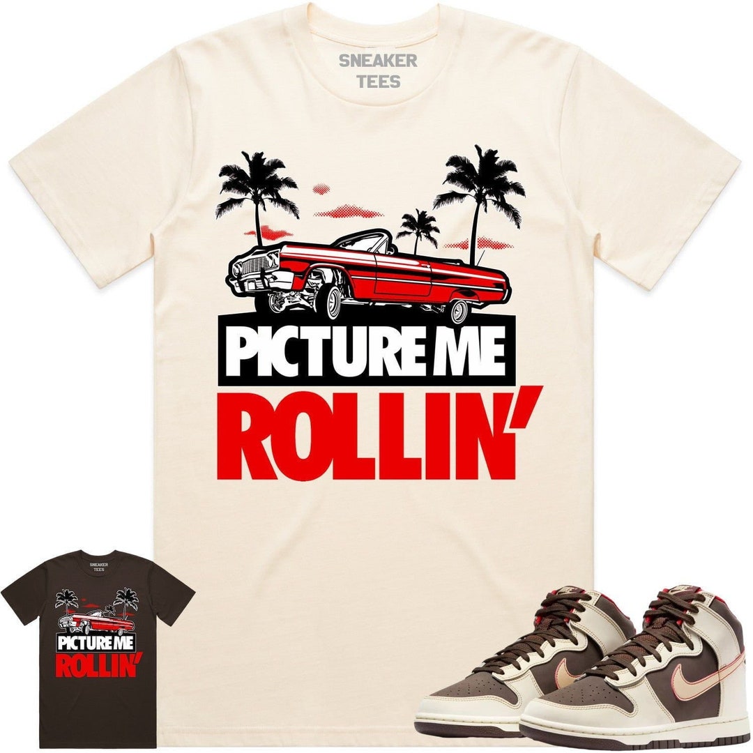 Baroque Brown Dunks Shirt to Match RED PMR - Etsy