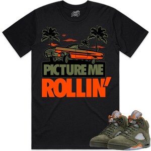 Jordan Retro 5 Olive 5s Shirt to Match CELADON PMR - Etsy