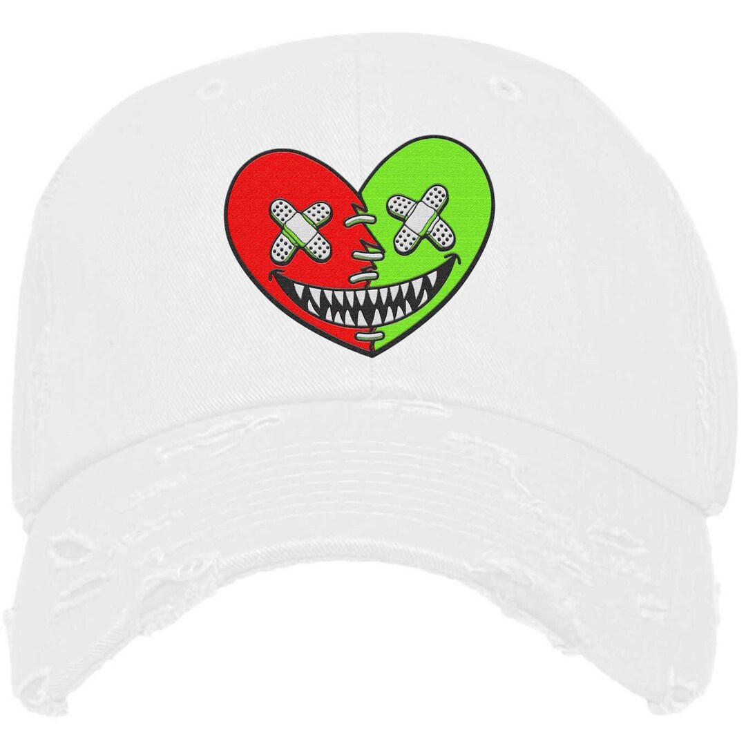 Kobe 6 Reverse Grinch Grinch 6s Dad Hat Grinch Heart - Etsy