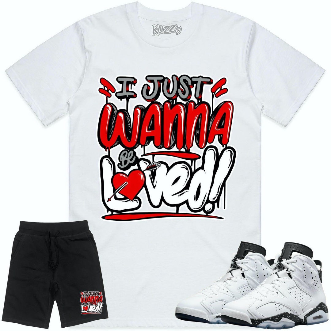 Jordan 6 Reverse Oreo 6s Sneaker Outfit RED LOVED - Etsy