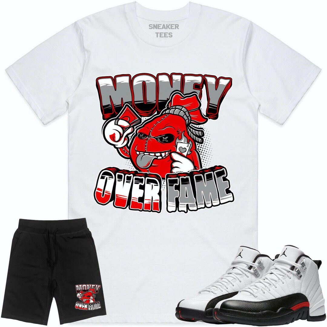 Jordan 12 Red Taxi 12s Sneaker Outfit RED MOF - Etsy