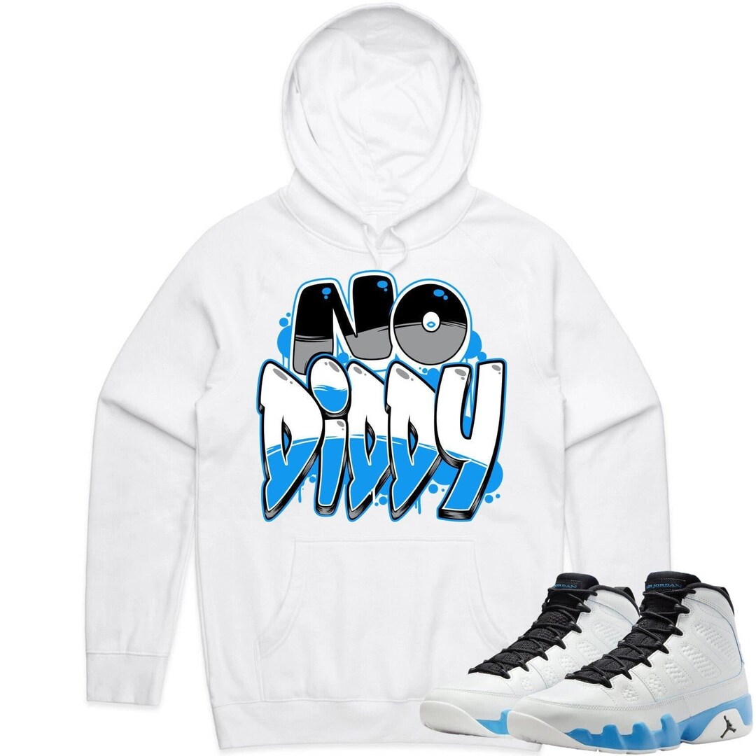 Jordan 9 Powder Blue 9s Hoodie to Match POWDER BLUE NODIDDY - Etsy