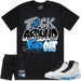 Jordan 9 Powder Blue 9s Sneaker Outfit POWDER BLUE FCK Around - Etsy
