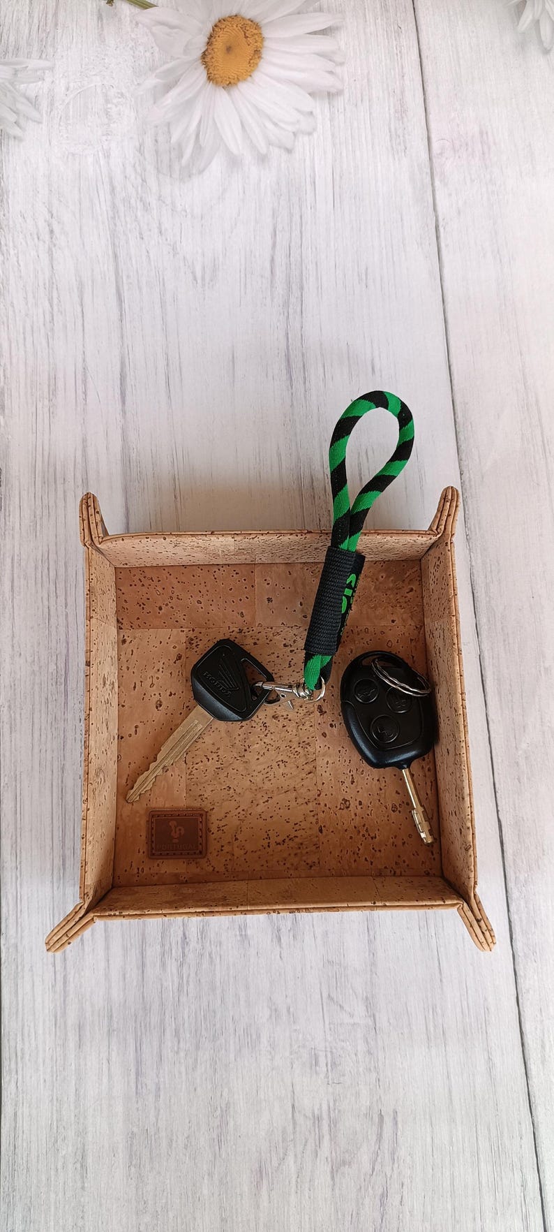 Cork Valet Tray, Catchall, Vegan and Eco Friendly, Gift for Him, Robust ...