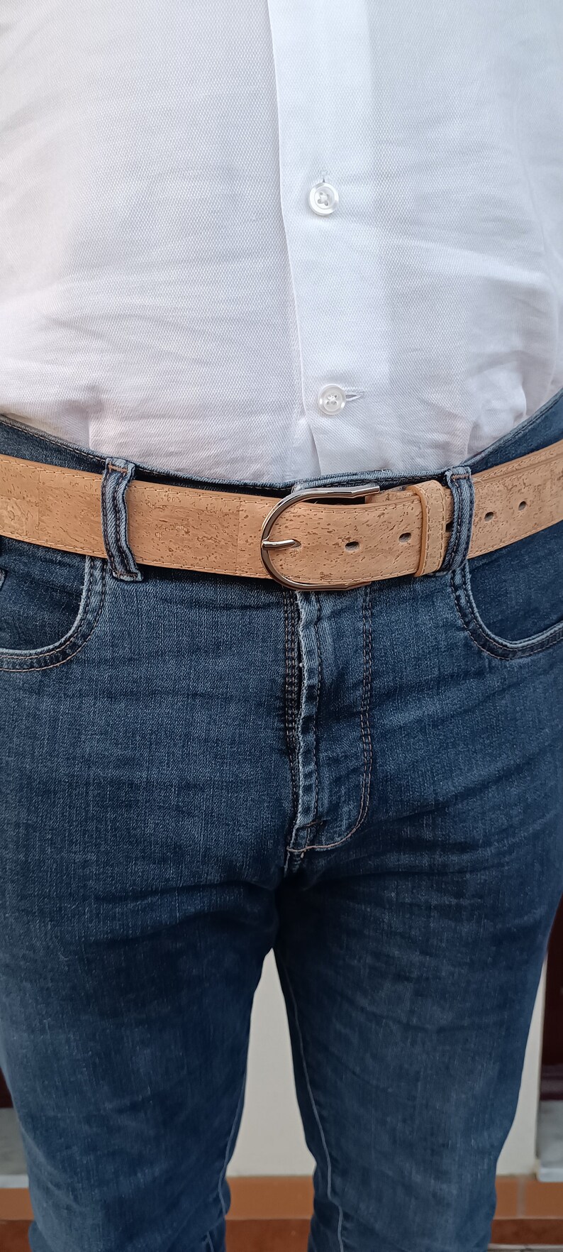 Cork Belt, for Men and Women, Cowboy and Cowgirl, Symbol of Rugged yet ...