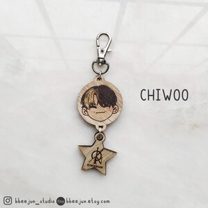 Kingdom Kpop Handmade Wooden Keychain for Kingmakers - Etsy