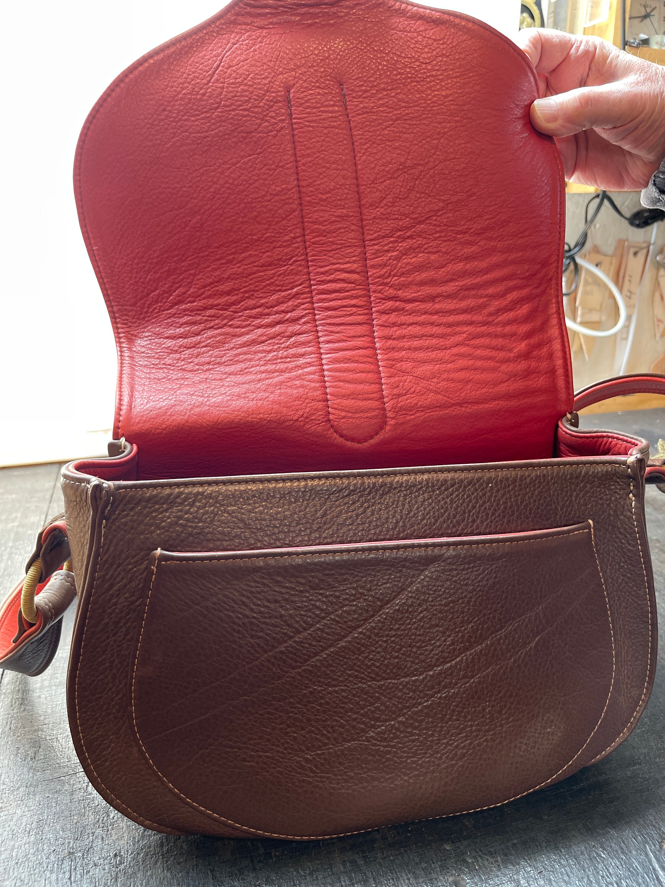 Handmade Steer Hide, Calfskin Lined Bag - Etsy