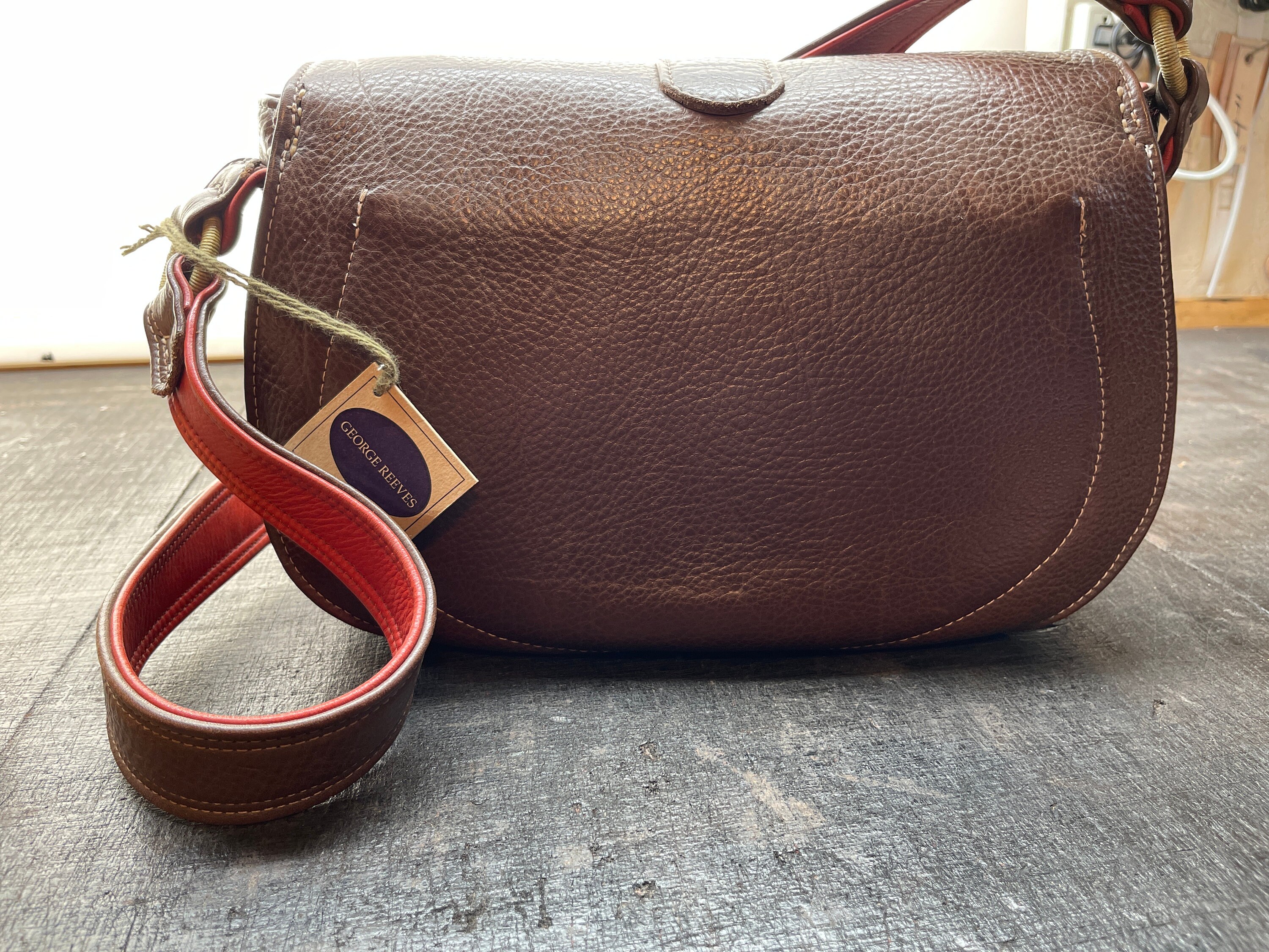 Handmade Steer Hide, Calfskin Lined Bag - Etsy