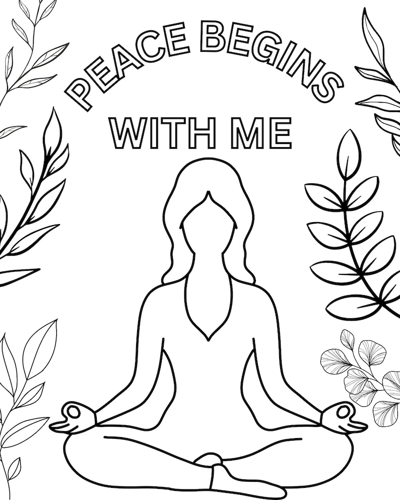 Motivational Quote Coloring Pages| Printable Pages of Mindfulness ...