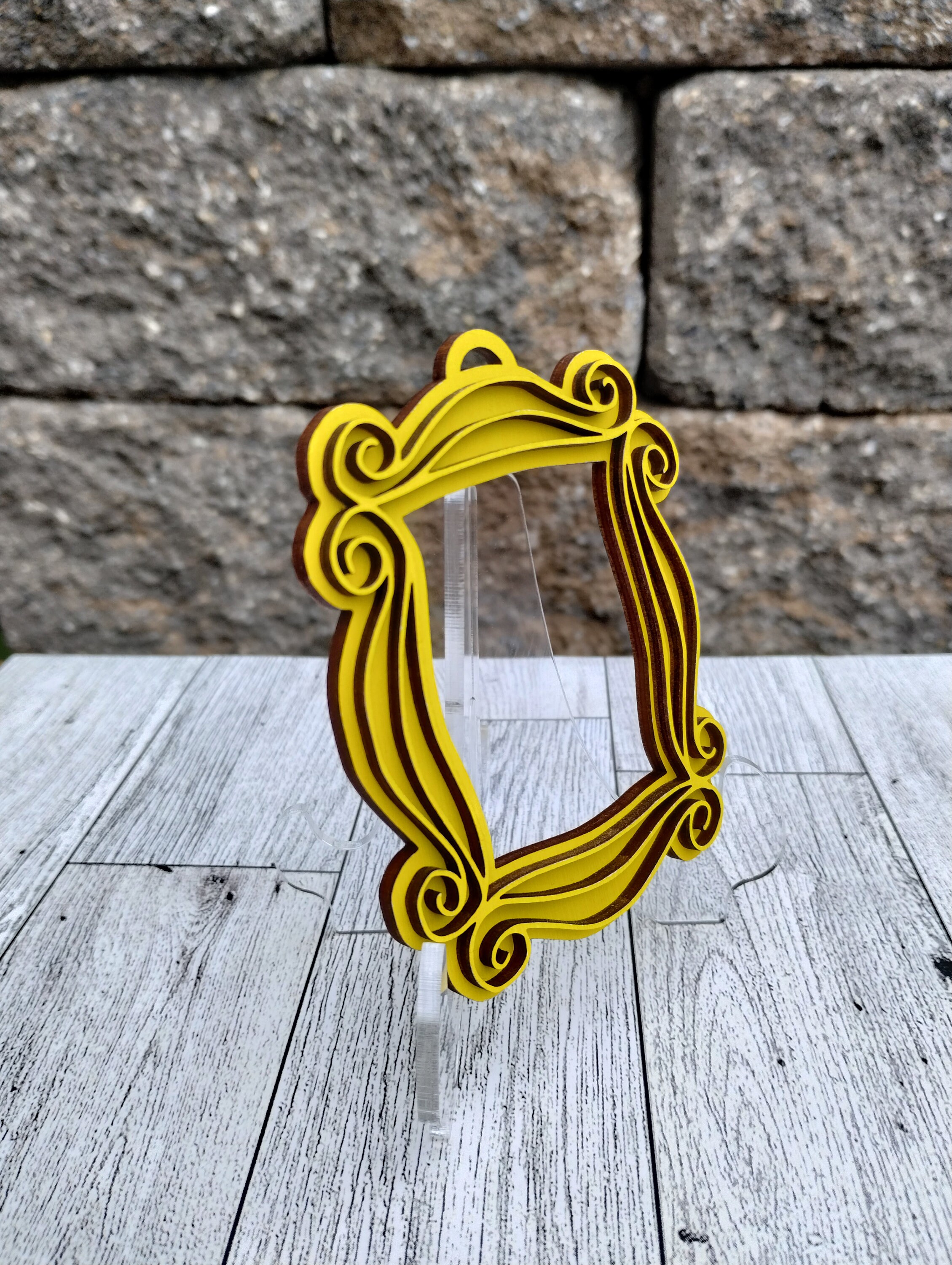 Friends Frame Ornament, Monica's Door Frame, Wooden, Christmas ...