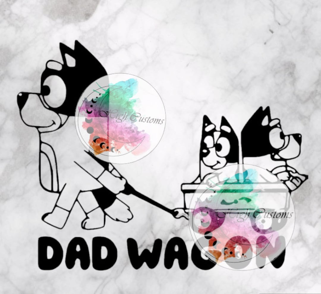 Dad Wagon, Bandit, Car Sticker, Car Decal - Etsy UK