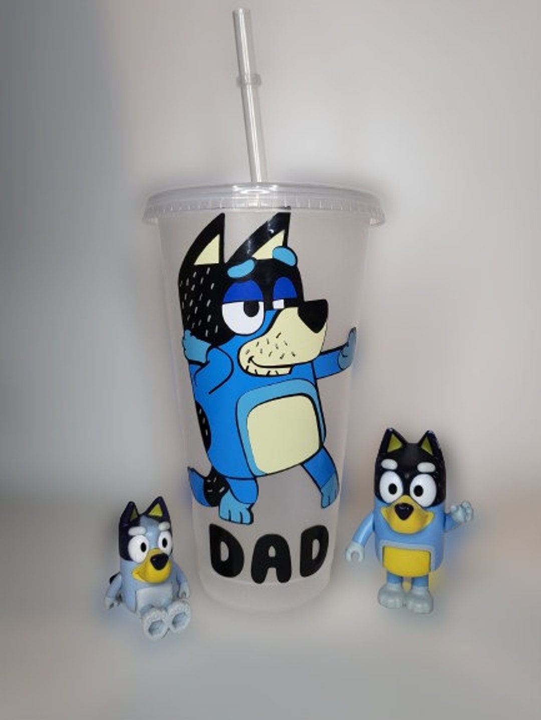 Bandit Heeler Dad Cup, Blue Dog Inspired Cold Cup. 25oz - Etsy