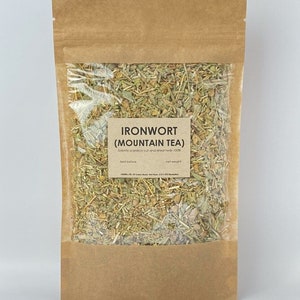 Greek Mountain Tea | Ironwort Shepherd's Tea | Sideritis Scardica ...