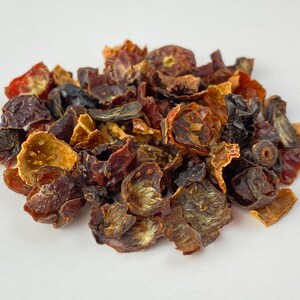 Rosehip Shells | Dried Rose Hip Fruits Cut | Rosa Canina Vit C Source ...