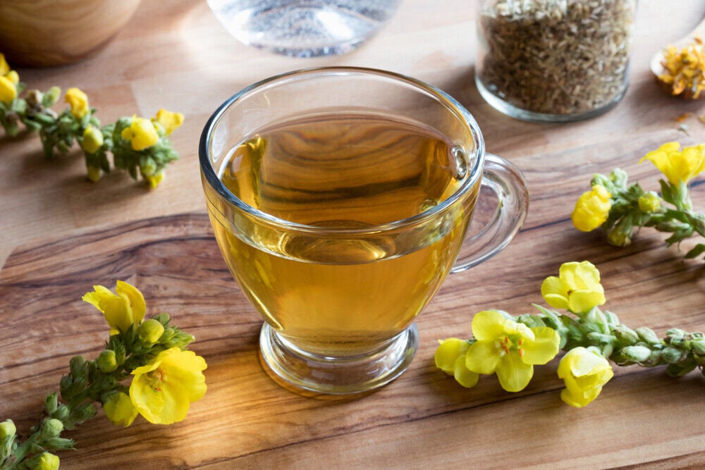 Mullein Flower | Verbascum Thapsus | 100% Natural Herbal Tea Dziewanna ...