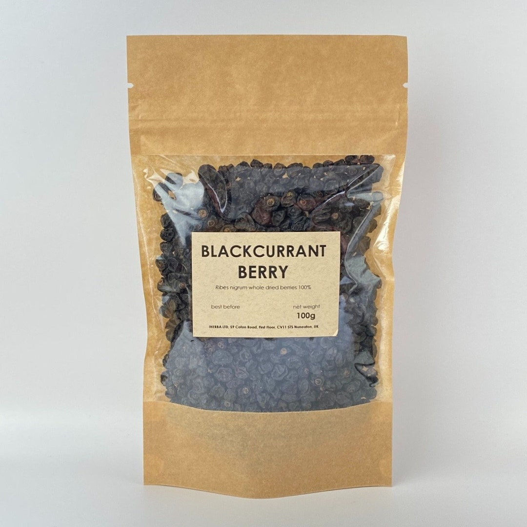 Blackcurrant Berries | Ribes Nigrum | Whole Dried Black Currant Fruit ...