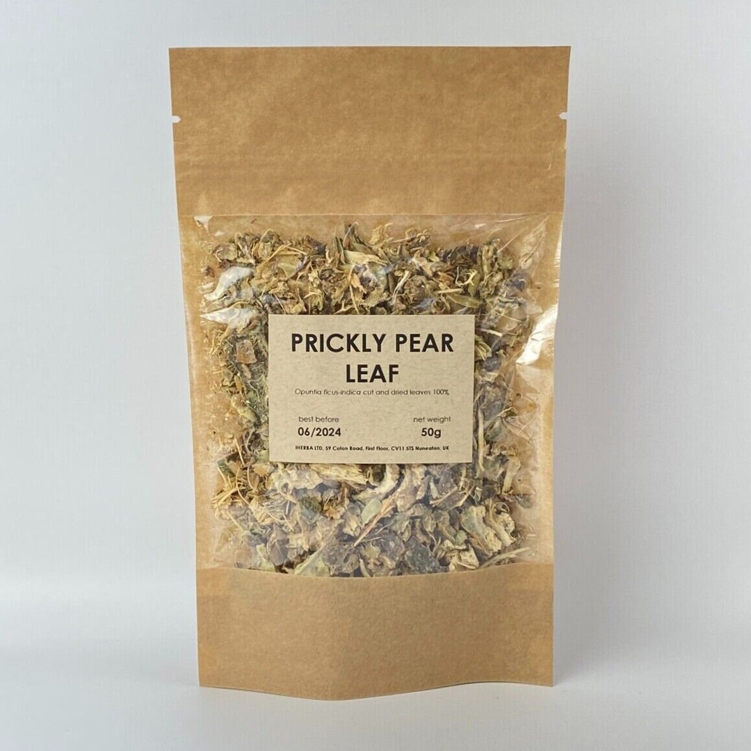 Prickly Pear Leaf Opuntia Ficus-indica Dried Leaves Herbal Tea Nopal - Etsy