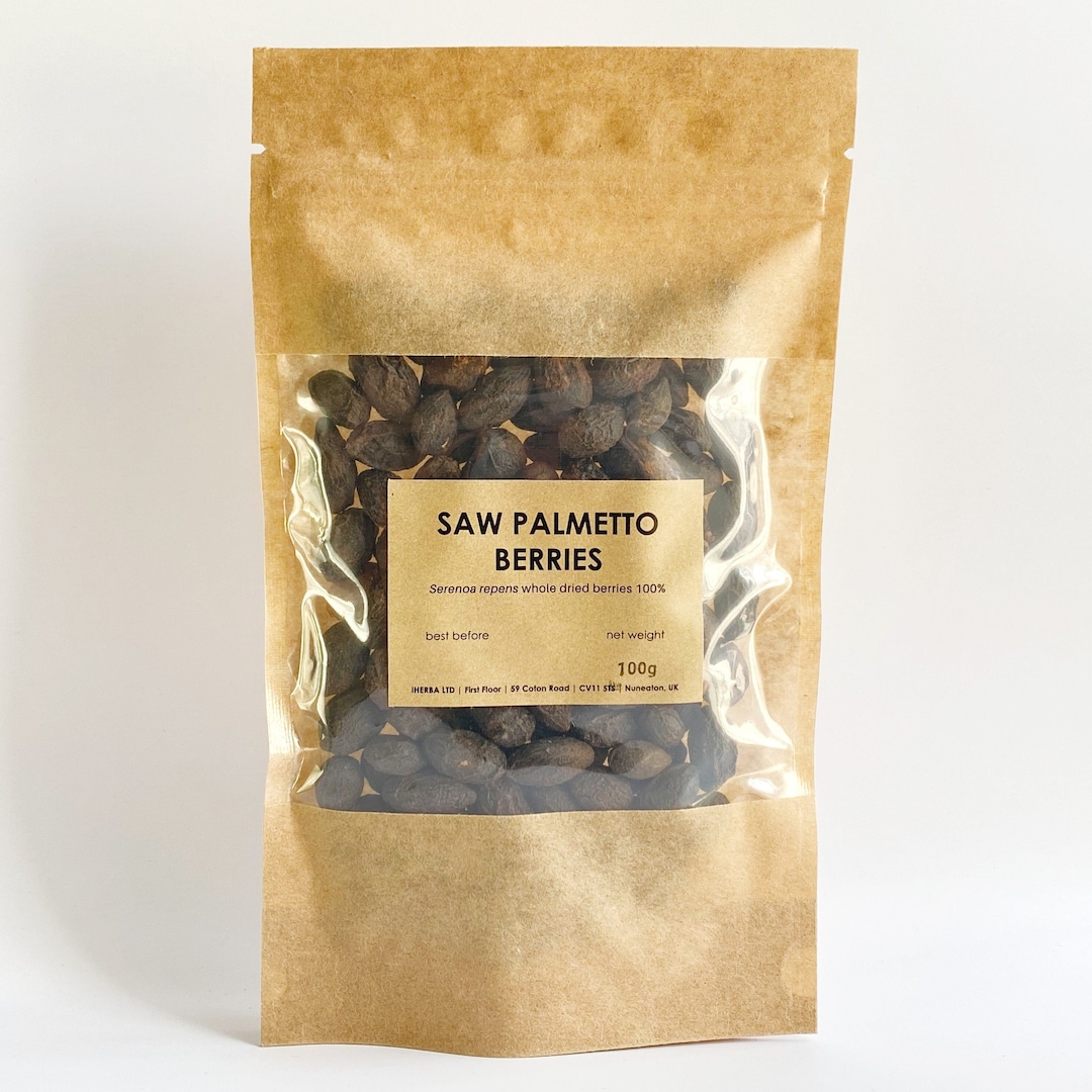 Saw Palmetto Berries | Serenoa Repens | 100% Natural Whole Dried ...