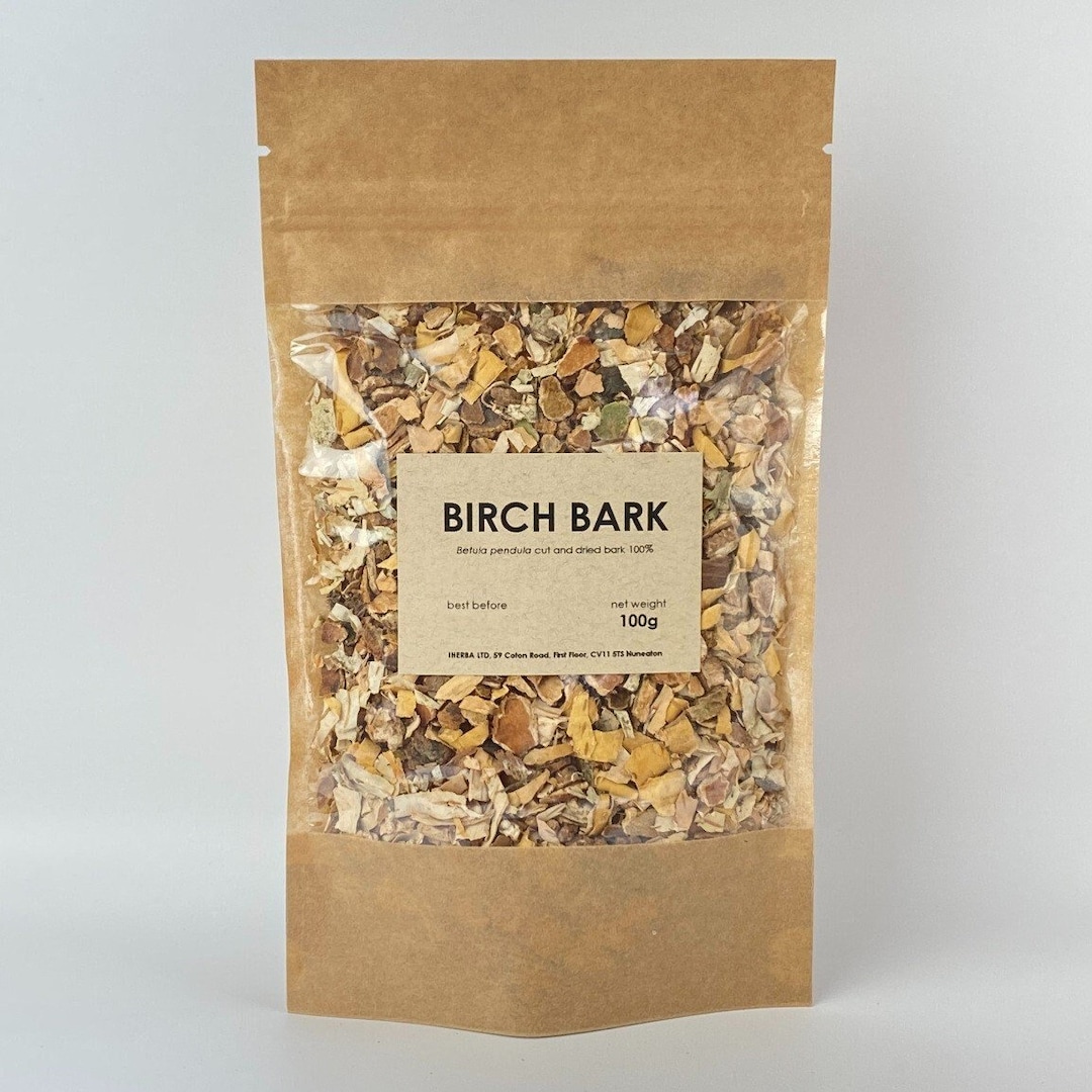 Birch Dried Bark | Betula Pendula | 100% Natural Herbal Tea Herb Brzoza ...