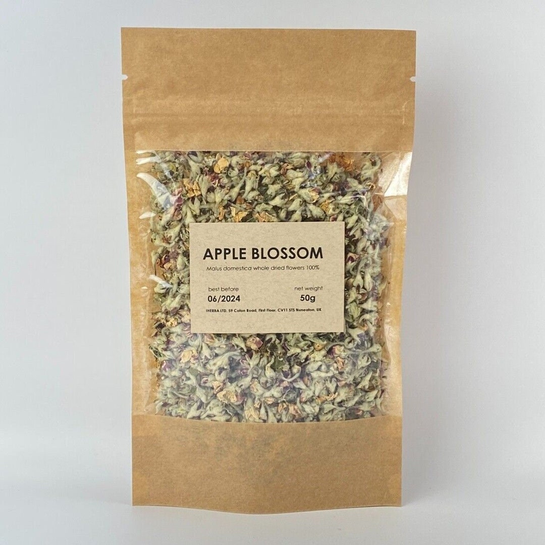 Apple Dried Blossom Flowers Buds Malus Domestica Tea Confetti Crafts - Etsy