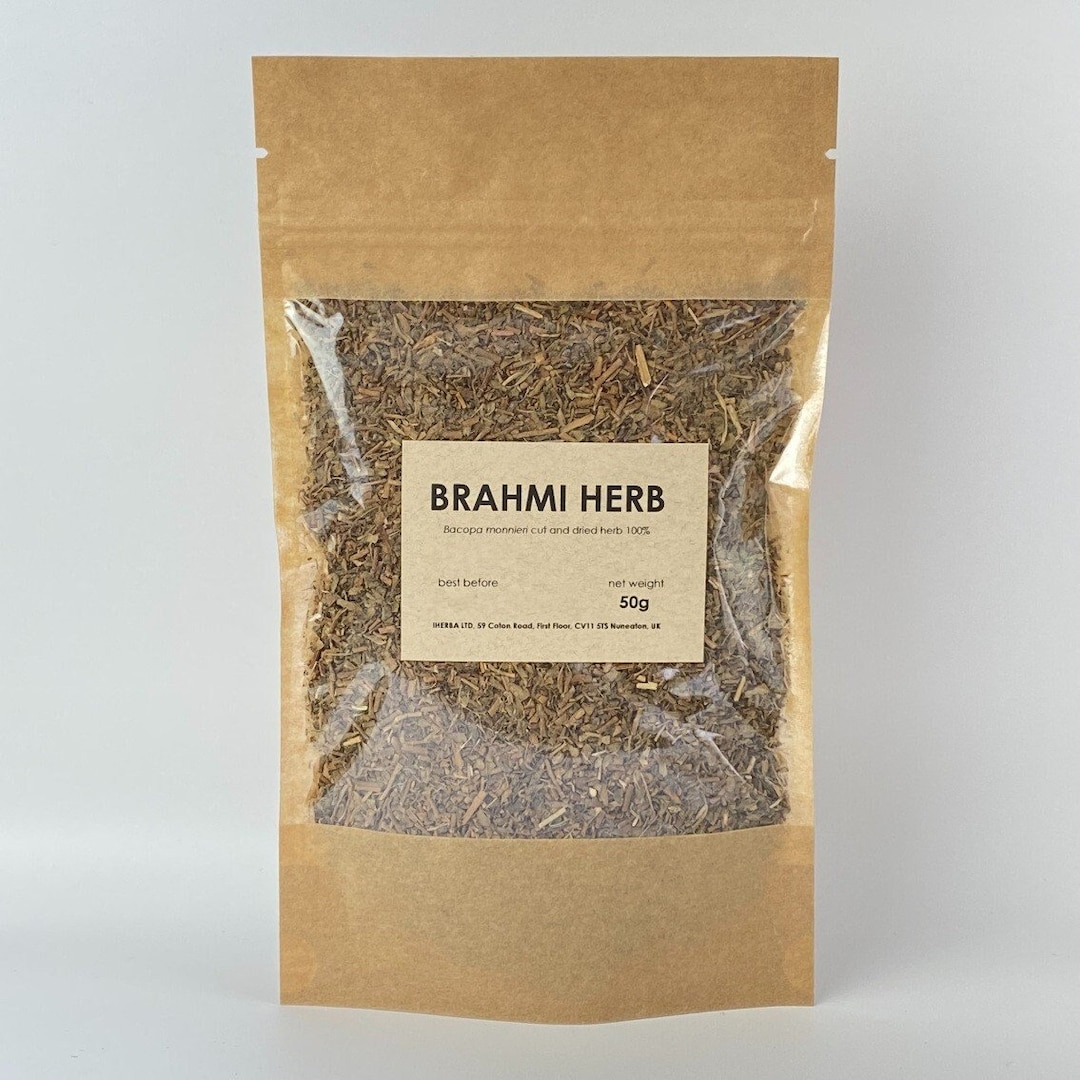 Brahmi Dried Herb | Bacopa Monnieri | Natural Herbal Tea Brain Booster ...