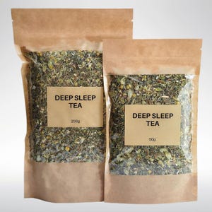 Deep Sleep Tea | Handcrafted Herbal Blend | Chamomile, Lemon Balm ...