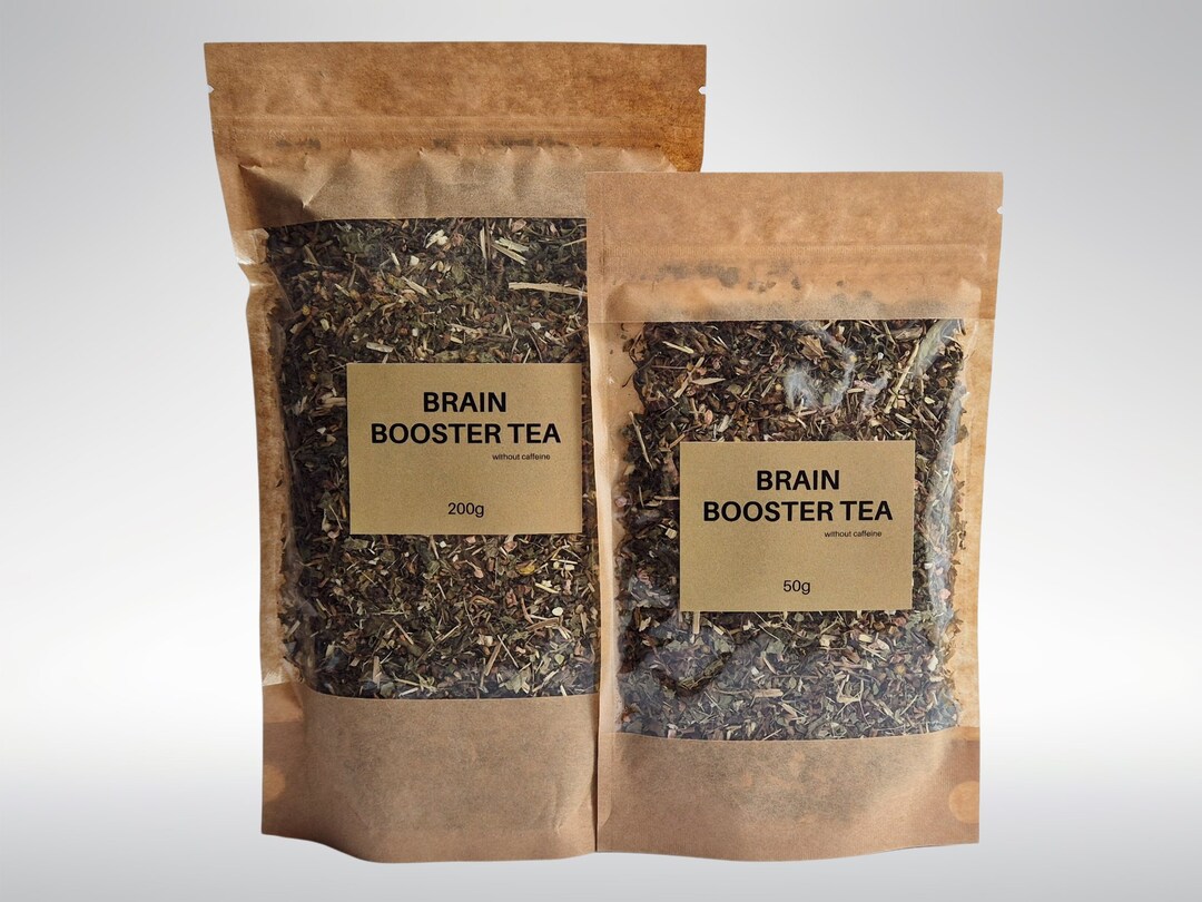 Brain Booster Tea Handcrafted Herbal Blend Gotu Kola, Rhodiola Root ...
