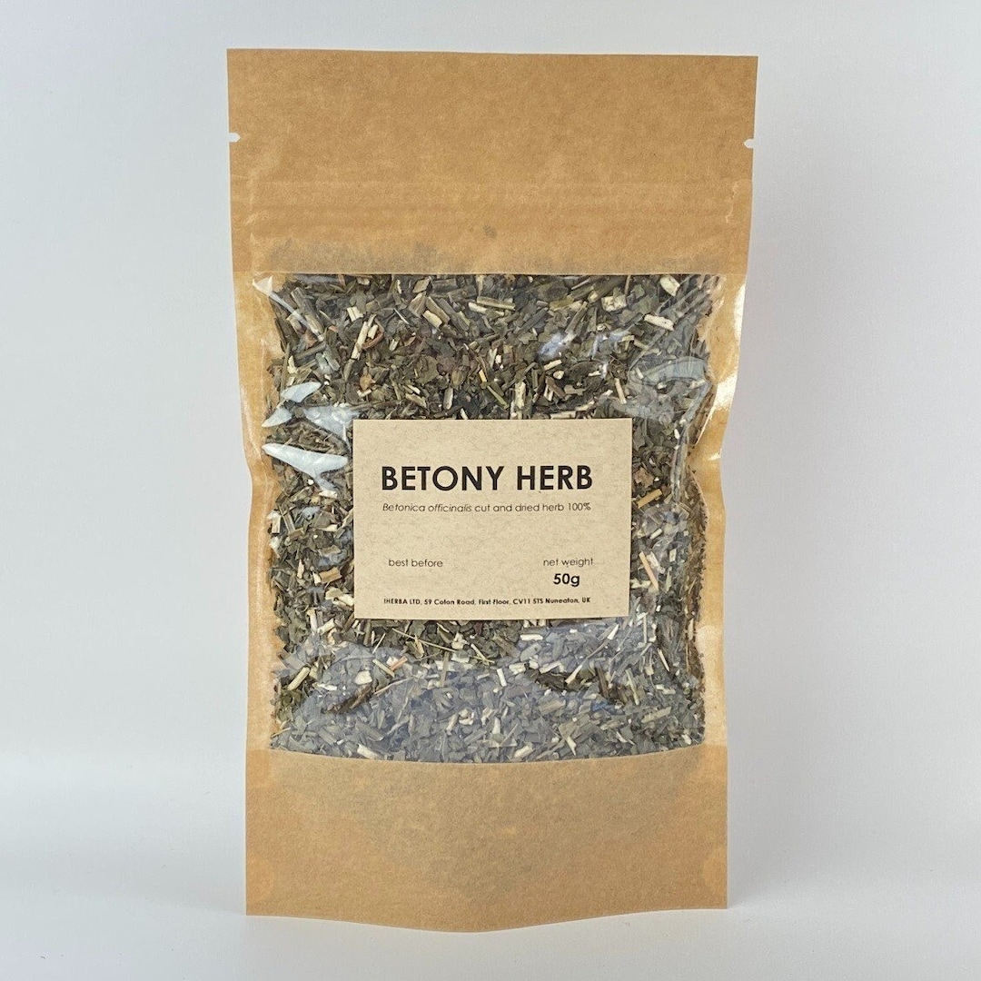 Betony Herb | 100% Natural Herbal Tea | Betonica Officinalis | Bukwica ...