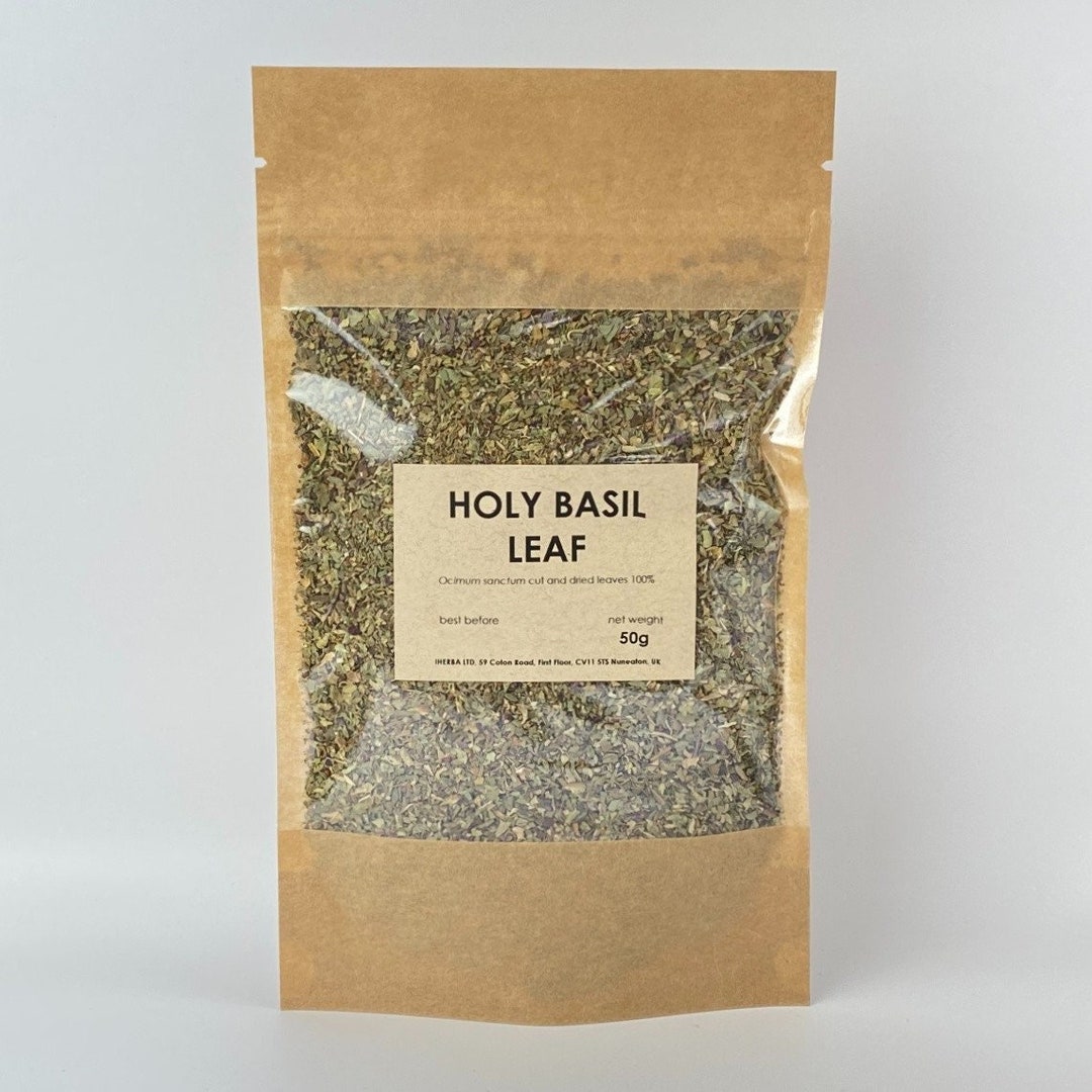 Holy Basil Leaf | Tulsi Dried Leaves | Ocimum Sanctum Tenuiflorum - Etsy