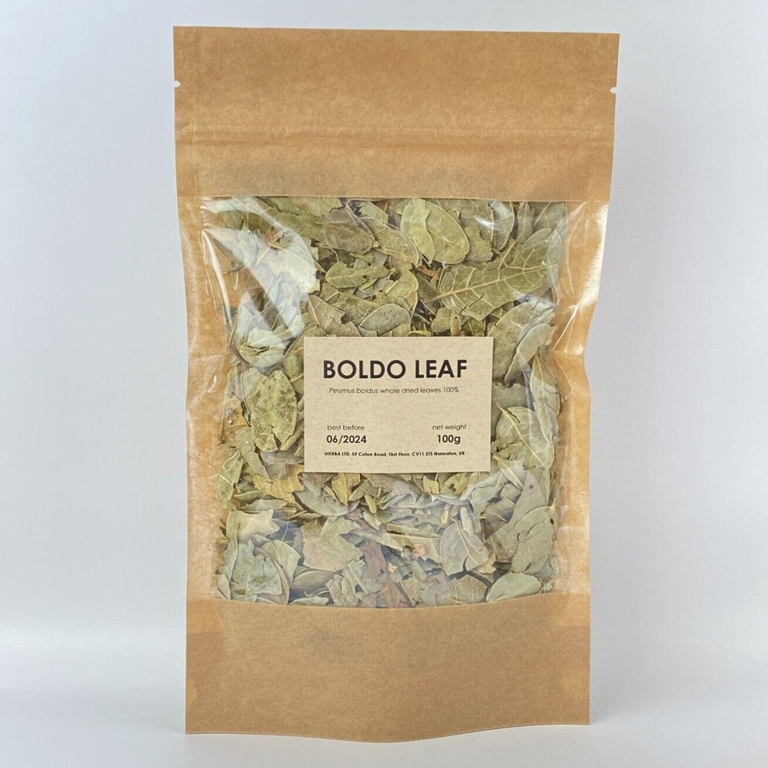 Boldo Leaf Natural Herbal Tea Peumus Boldus Dried Loose - Etsy