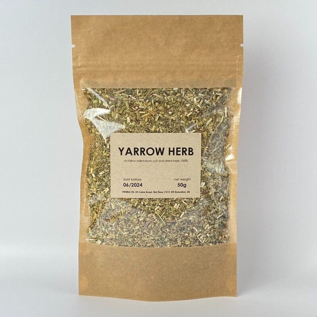 Yarrow Herb Achillea Millefolium 100% Natural Herbal Tea Krwawnik - Etsy