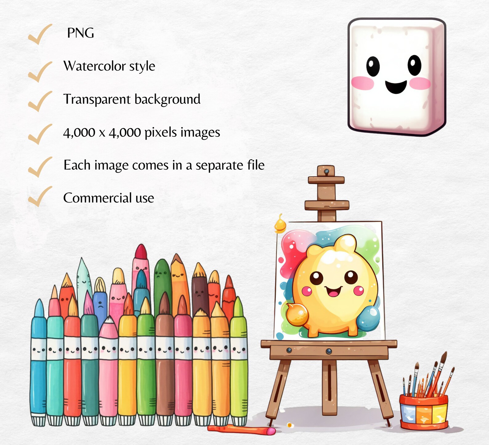 Kawaii School Clipart Cute Back to School Png Teacher - Etsy Canada