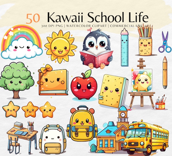 Back To School Clipart Cute