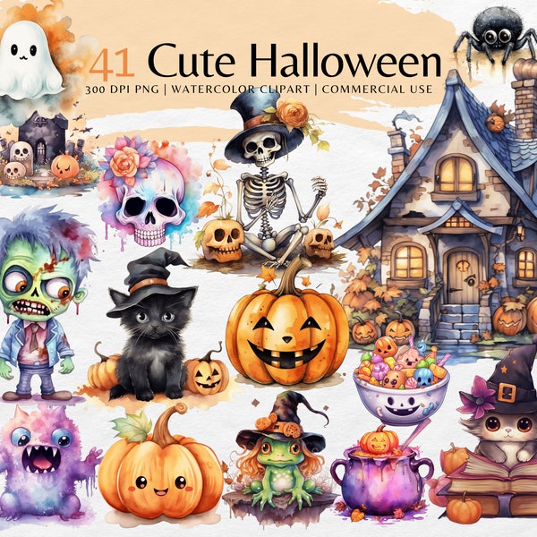 Halloween Clip Art - Etsy