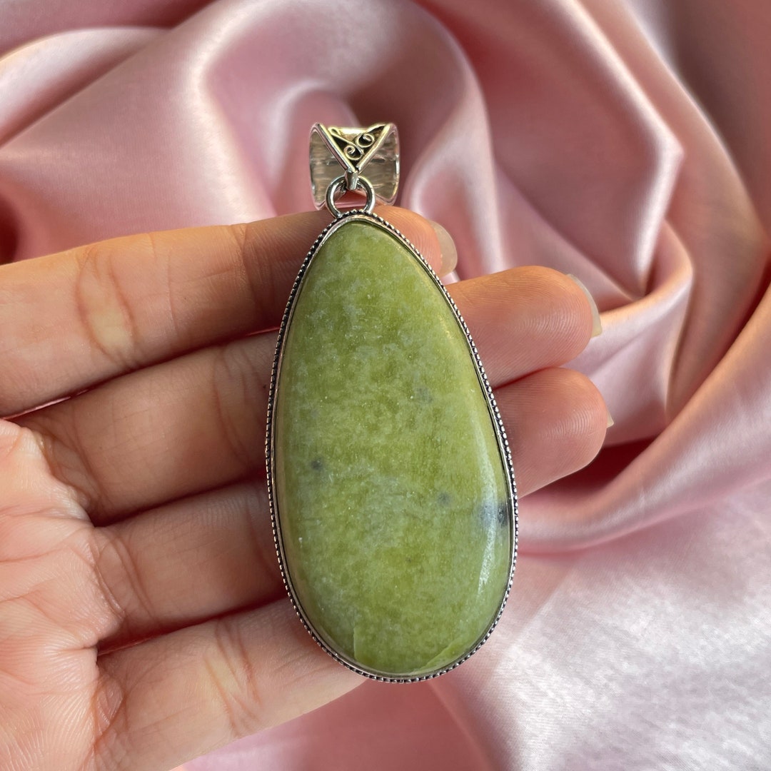 Vasonite Pendant With Silver Chain Necklace 925 Sterling Silver Pendant ...