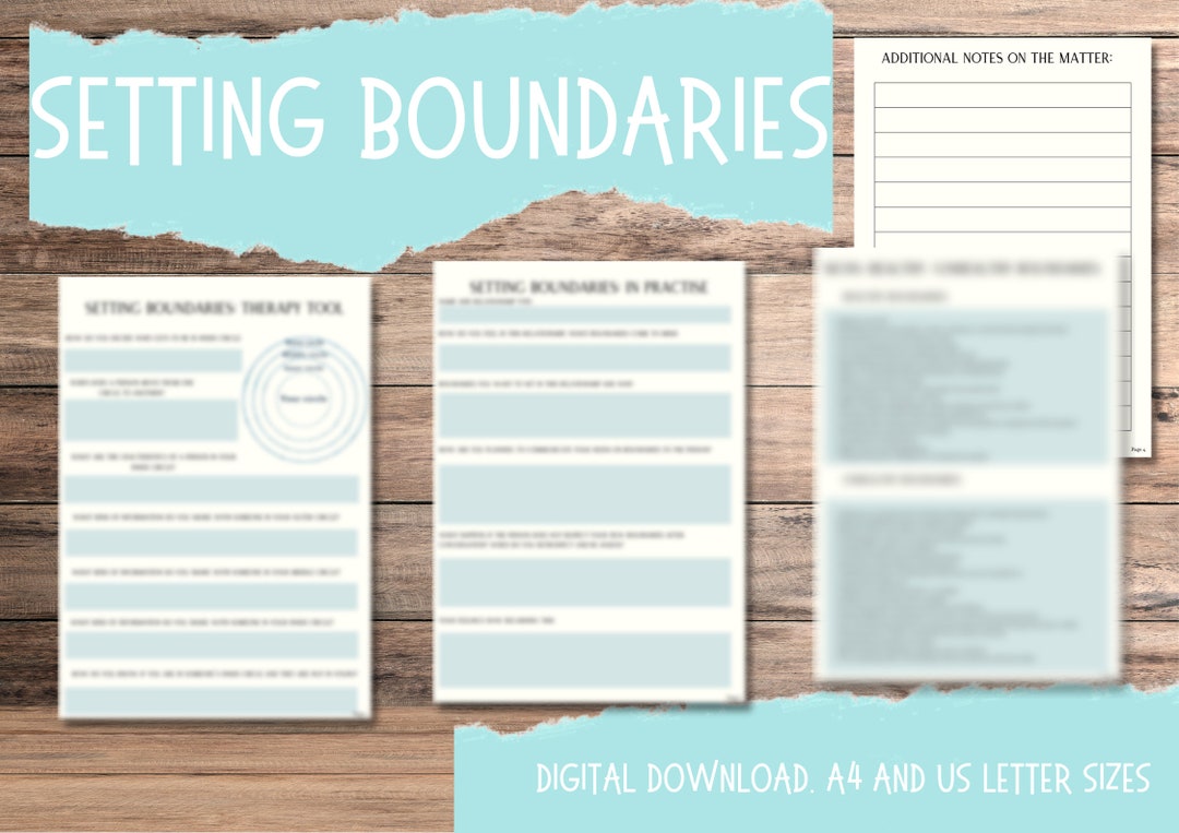 Therapy Notes Printable Worksheet Journal Planner Therapy Mental Health ...