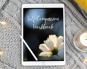 Self-compassion Workbook Printable and Digital Worksheets for Self ...