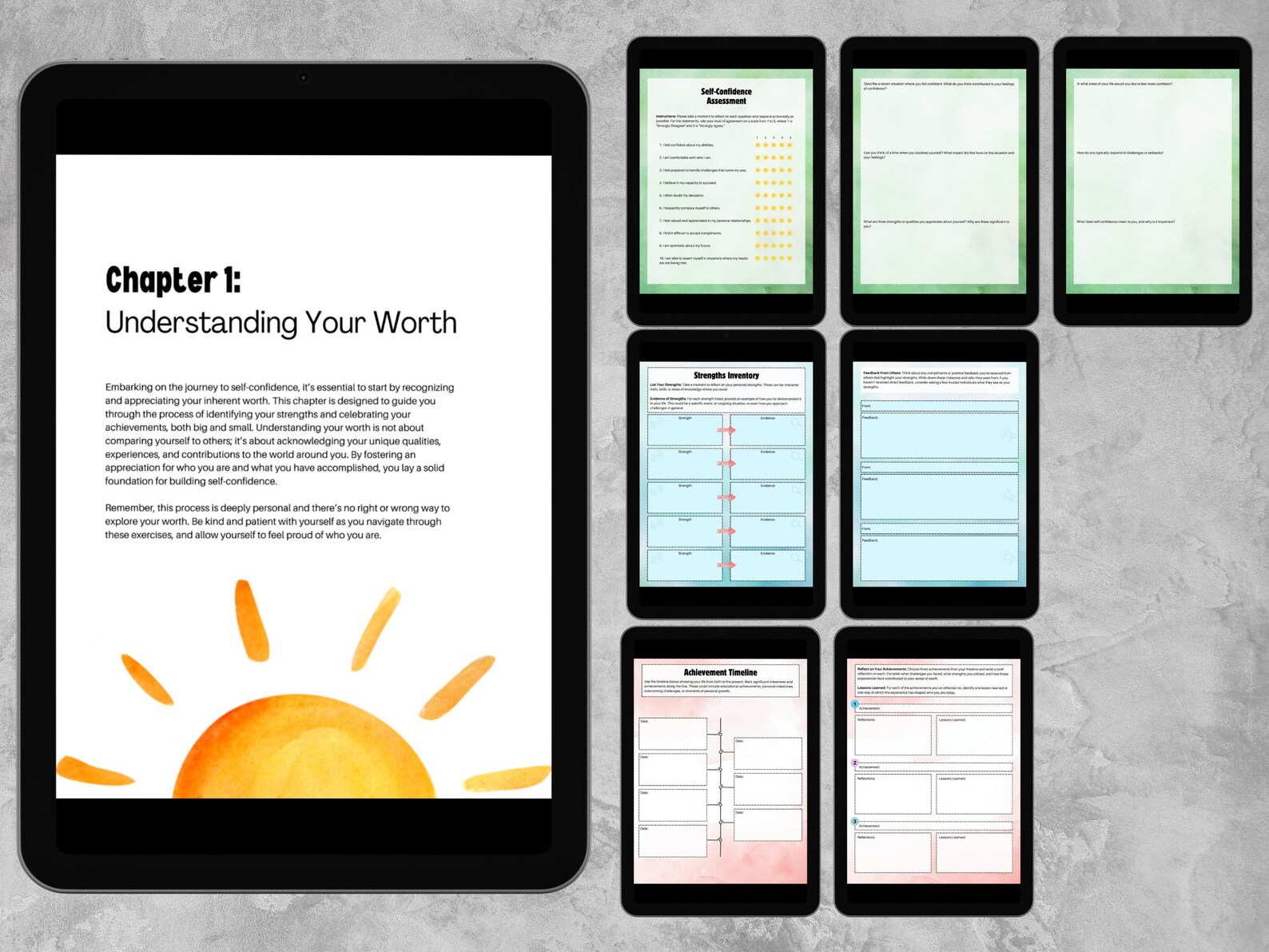 Finding Your Self-confidence Workbook: Embrace Your Worth & Power - Etsy