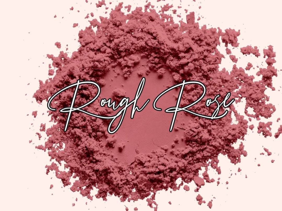 Rouge Rose Face Blush | All Natural Mineral Blush Makeup | Natural Rose ...