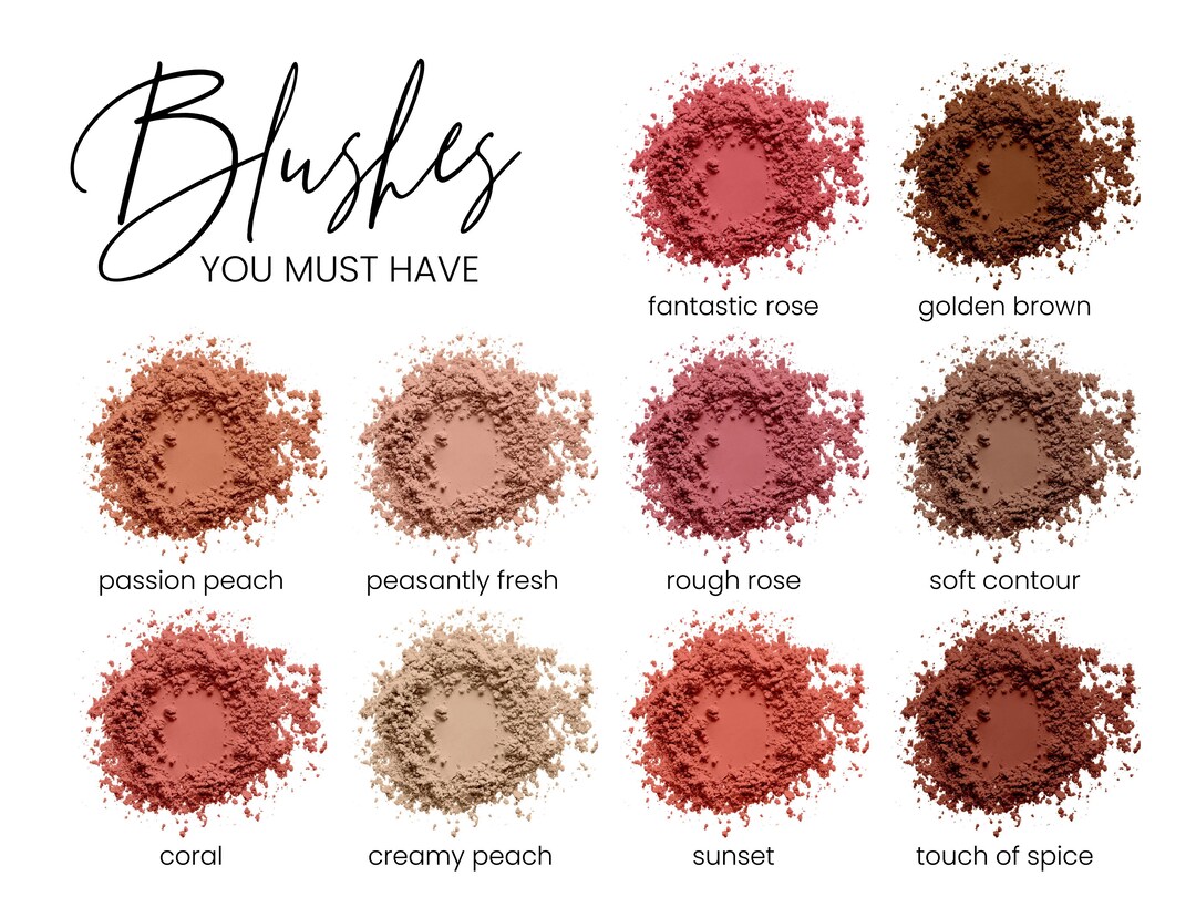 Natural Blush | Gluten Free Vegan Makeup | All Natural Blush Makeup ...