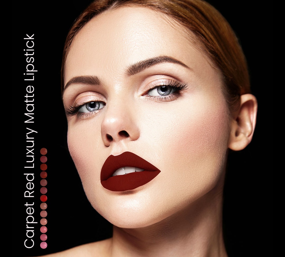 Carpet Red Lipstick | Luxury Matte Lipstick | Rich, Longlasting Color ...