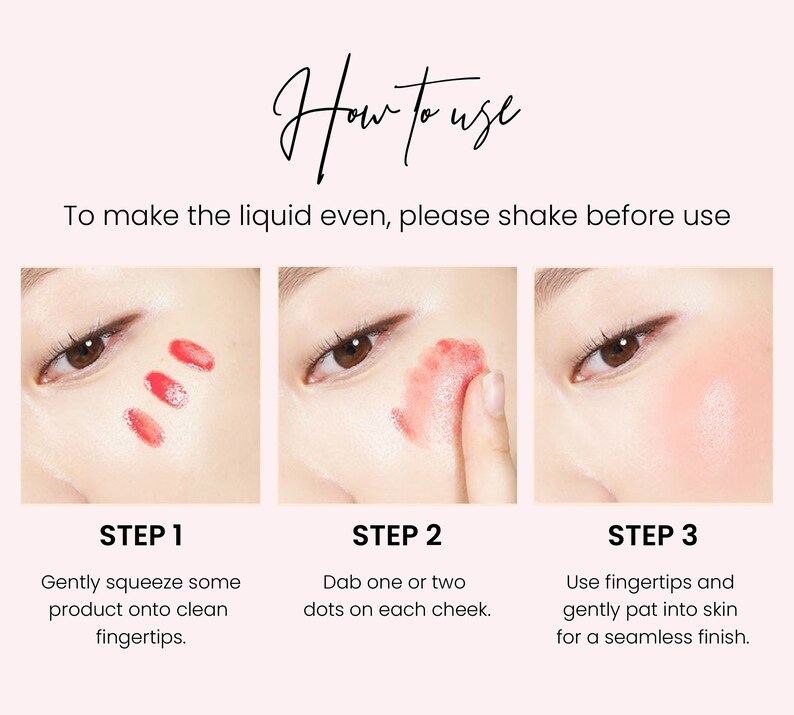 Vegan Liquid Blush | Pinch Liquid Easy to Blend Blush | Natural Liquid ...