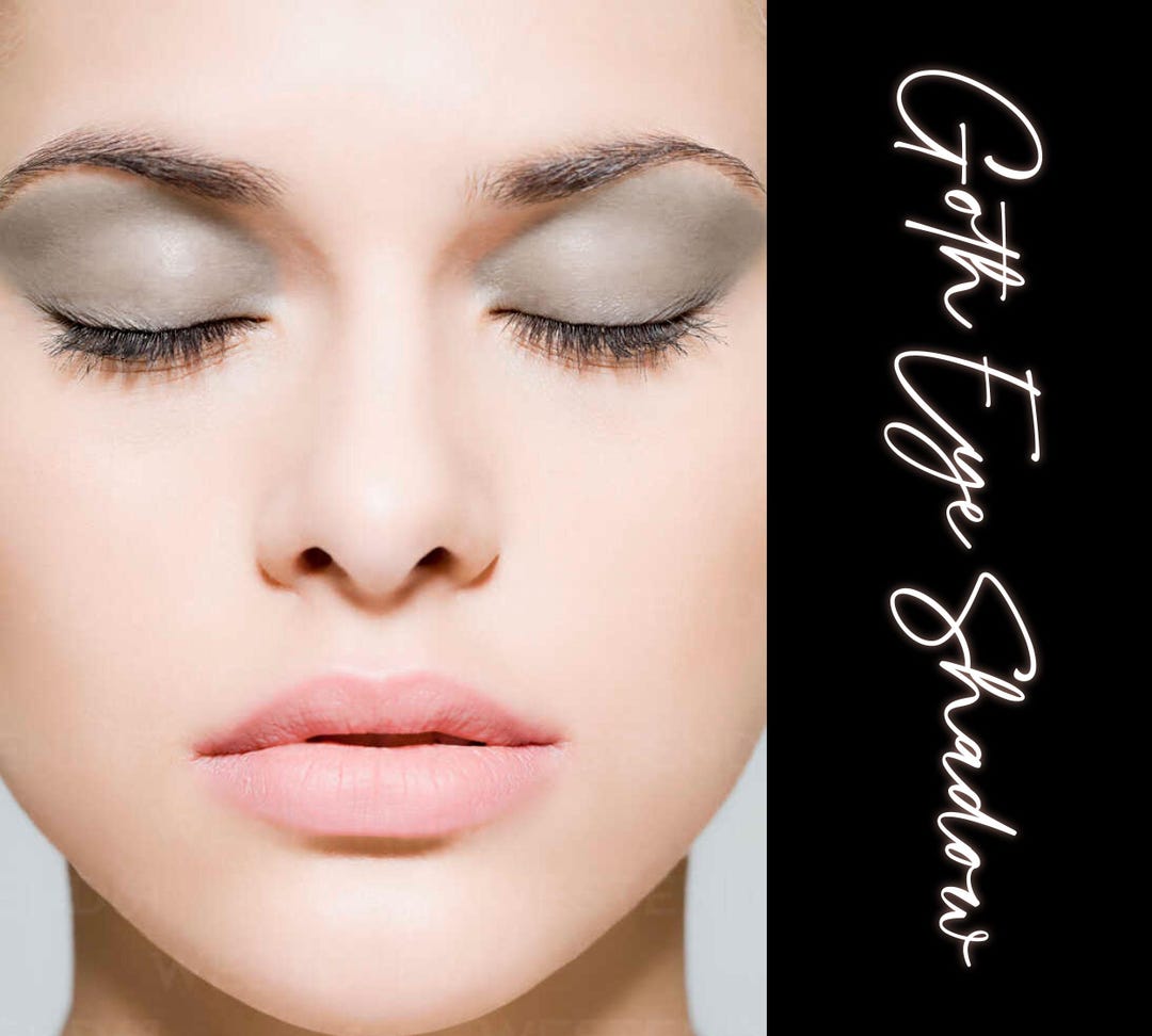 Goth Eye Shadow Simply Silver Natural Eye Shadow Dark Silver Gray ...